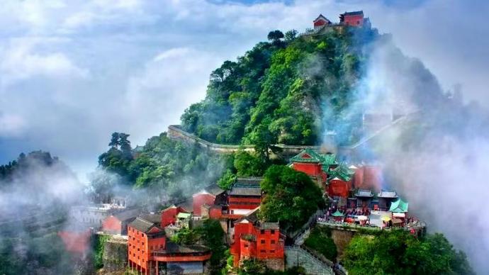 武当山风景区今起恢复开放,游客需48小时核酸证明七环视频澎湃新闻 The Paper