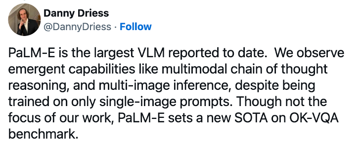 5620亿参数！谷歌发布史上最大“通才”AI模型，可让机器人更自主_未来2%_澎湃新闻-The Paper